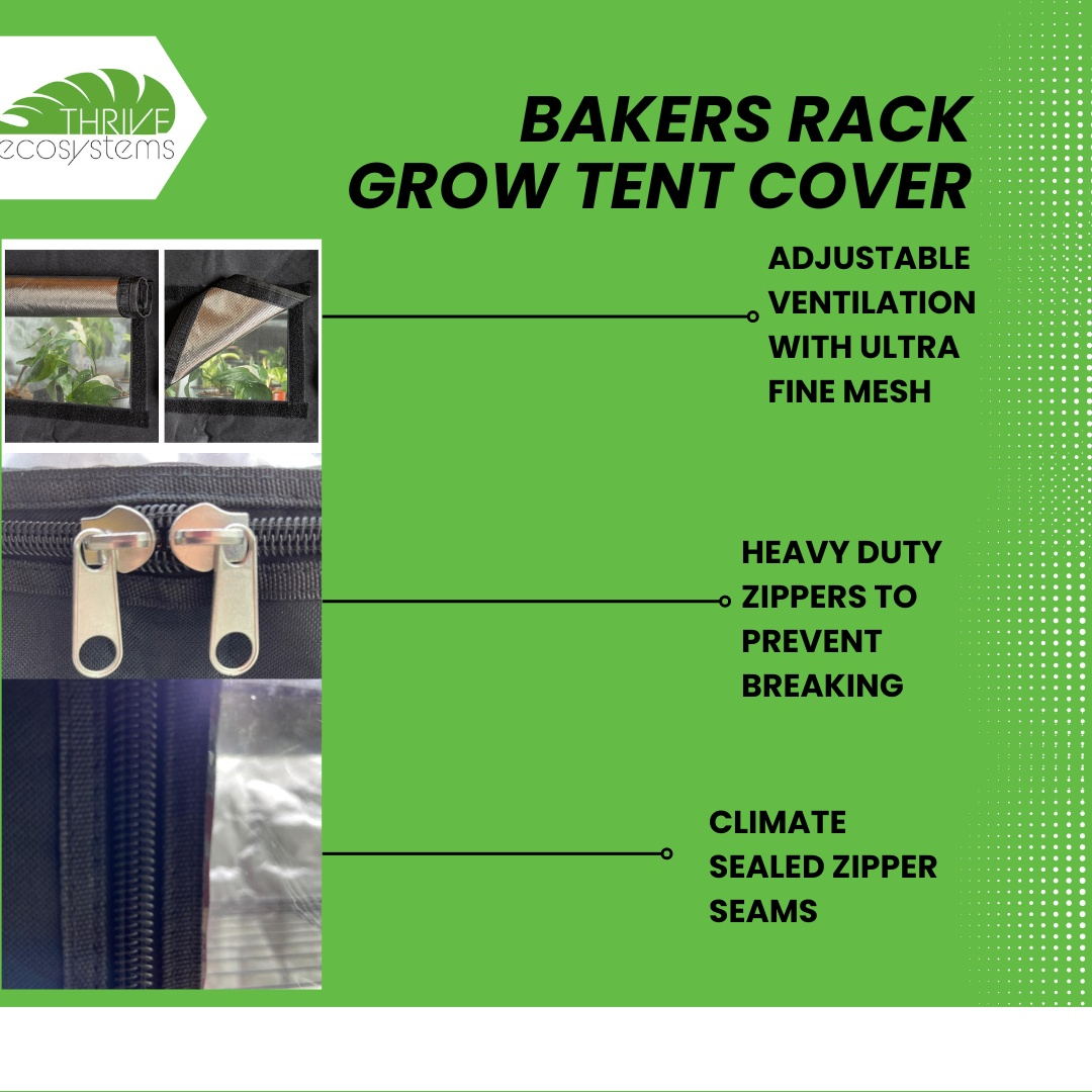 Transform Your Baker's Rack into a Thriving Greenhouse - Grow Tents and ...